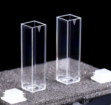 DTS0012, 10mm Square Polystyrene Cuvettes, 3.5mL, 4 Window Polished ...