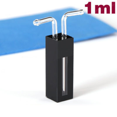 QF49, 1ml Self-masking Flow Through Cell, for Fluorometer, 10mm ...