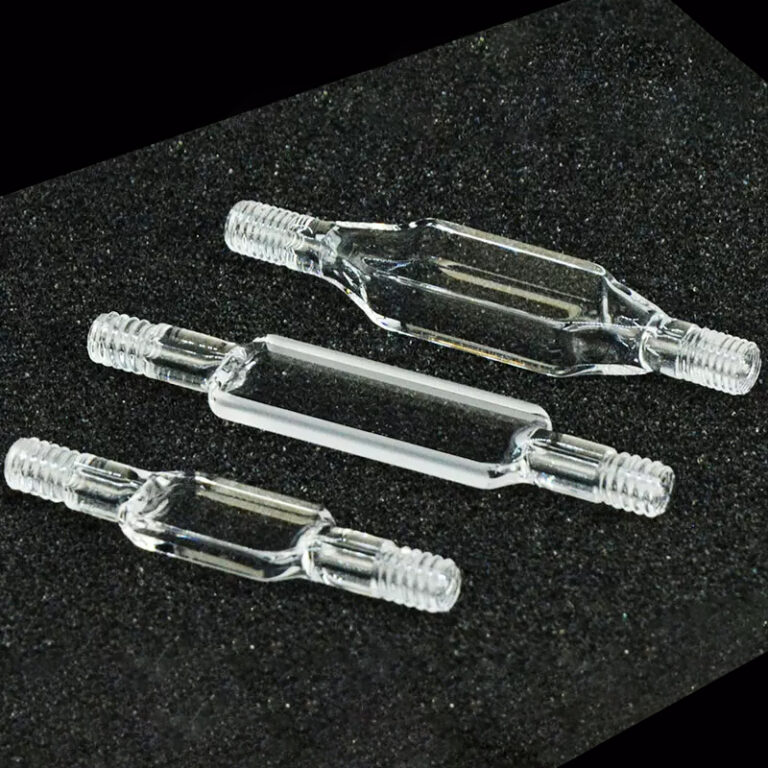 QF120, 1mm/5mm/10mm, Flow through Cell with two ends Screw Threaded ...